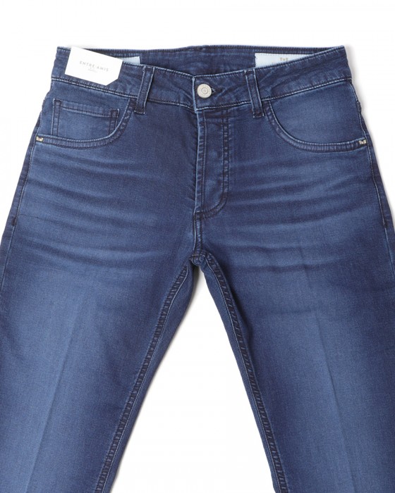インディゴストレッチテーパードデニム｜Entre Amis（アントレ・アミ）｜TOKYOlife