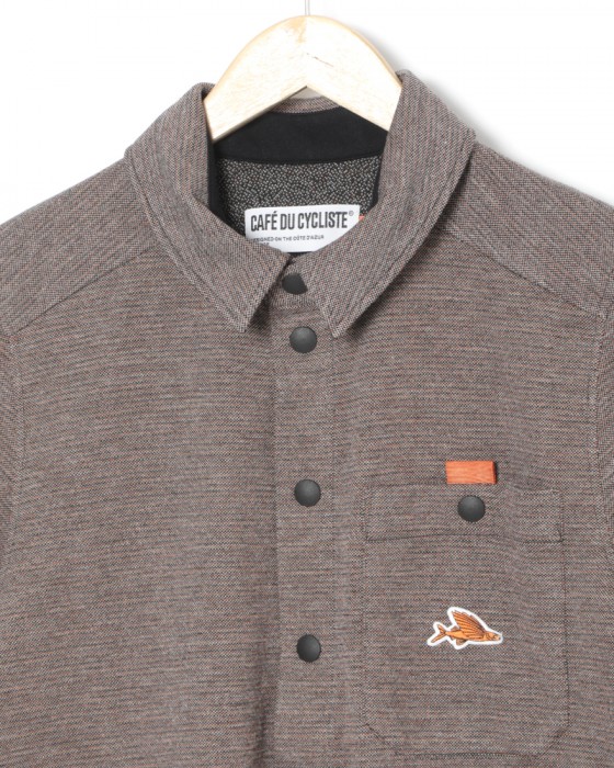 ロングスリーブグラベルシャツ【Pascaline】|Cafe du Cycliste ロングスリーブグラベルシャツ【Pascaline】|Cafe du Cycliste